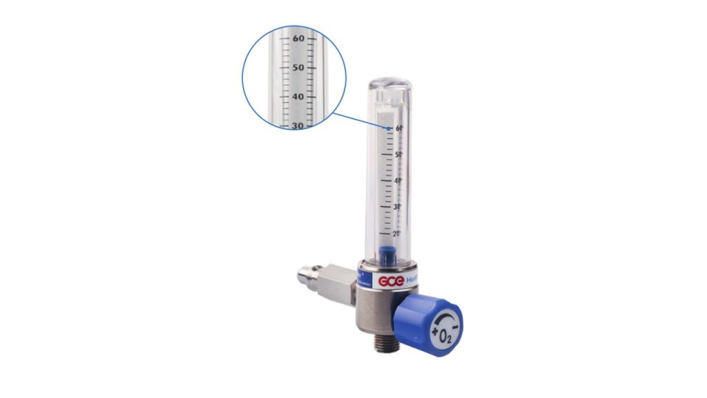 Flujómetro para Gases GCE - Ingeniería Médica